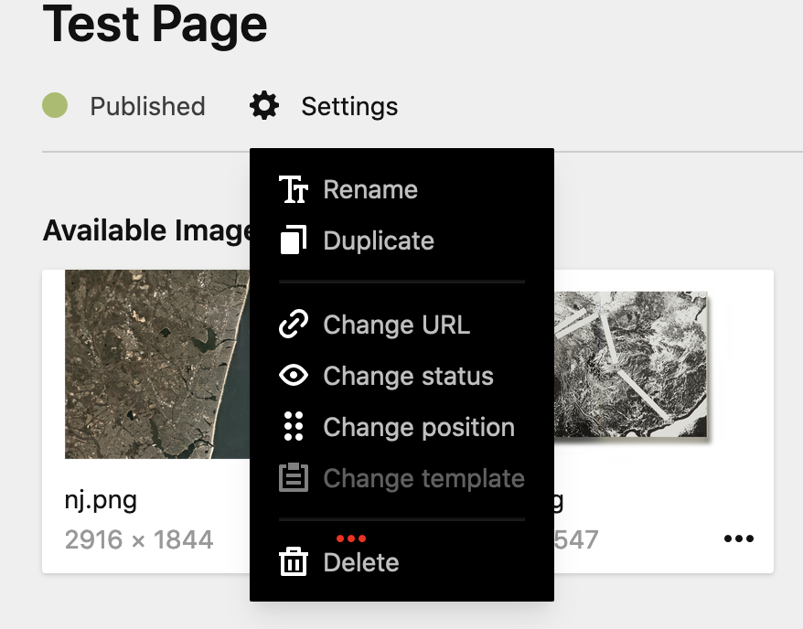 Rightmost area of dropdown item triggers hidden button below · Issue ...