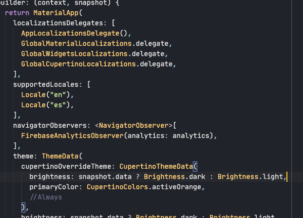Cupertinotabbar Colour Does Not Update With Brightness For Dark Mode · Issue 48040 · Flutter