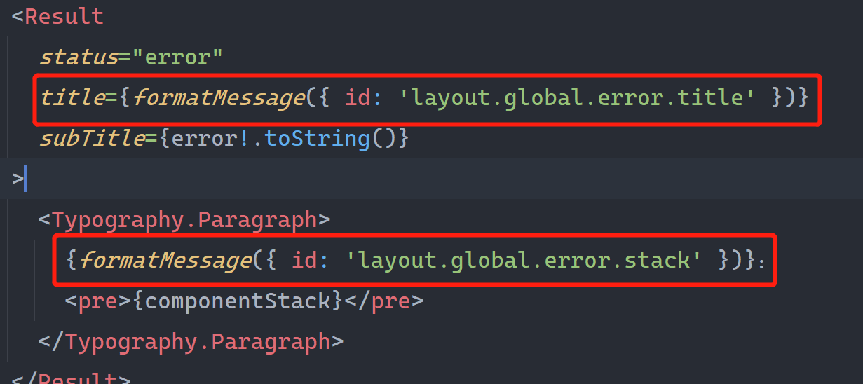 plugin-layout 的 ErrorBoundary 组件无法显示国际化的语言 · Issue #419 · umijs/plugins · GitHub