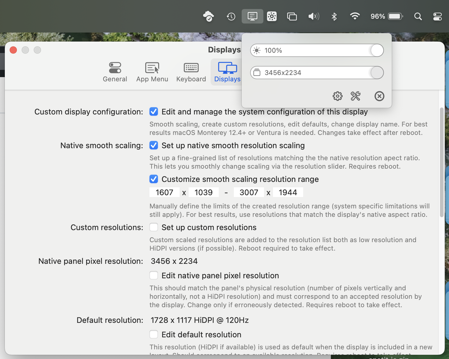 Add option to limit native smooth scaling min. and max. resolution · Issue #866 · waydabber ...