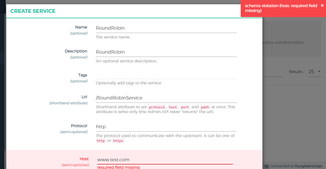 konga seems not to be working with kong v2.3.3. Giving schema violation error · Issue #683 ...