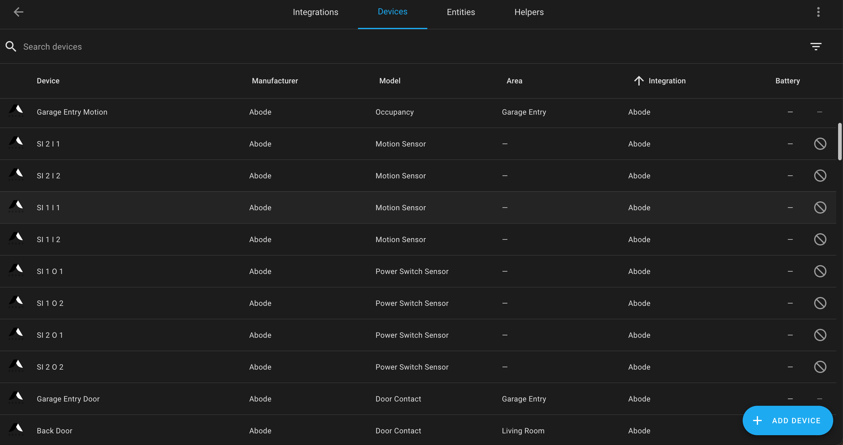 Z-wave deviced removed from Abode iota network still show up in HA · Issue #81886 · home ...