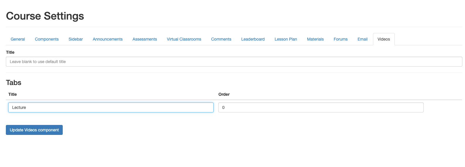 Course teaching staff do not see tab management buttons in course video settings · Issue #3525 ...