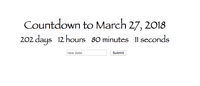 GitHub - afterthebleep/reactJS-countdown-app: Simple countdown app with ...
