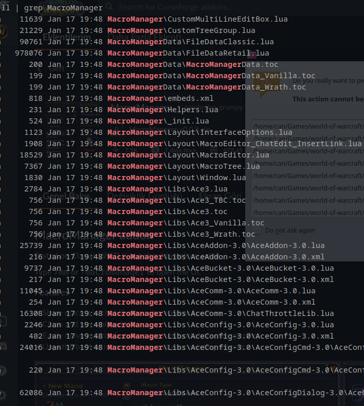Curseforge download unzips very strangley · Issue #1 · grumpyaddons/MacroManager · GitHub