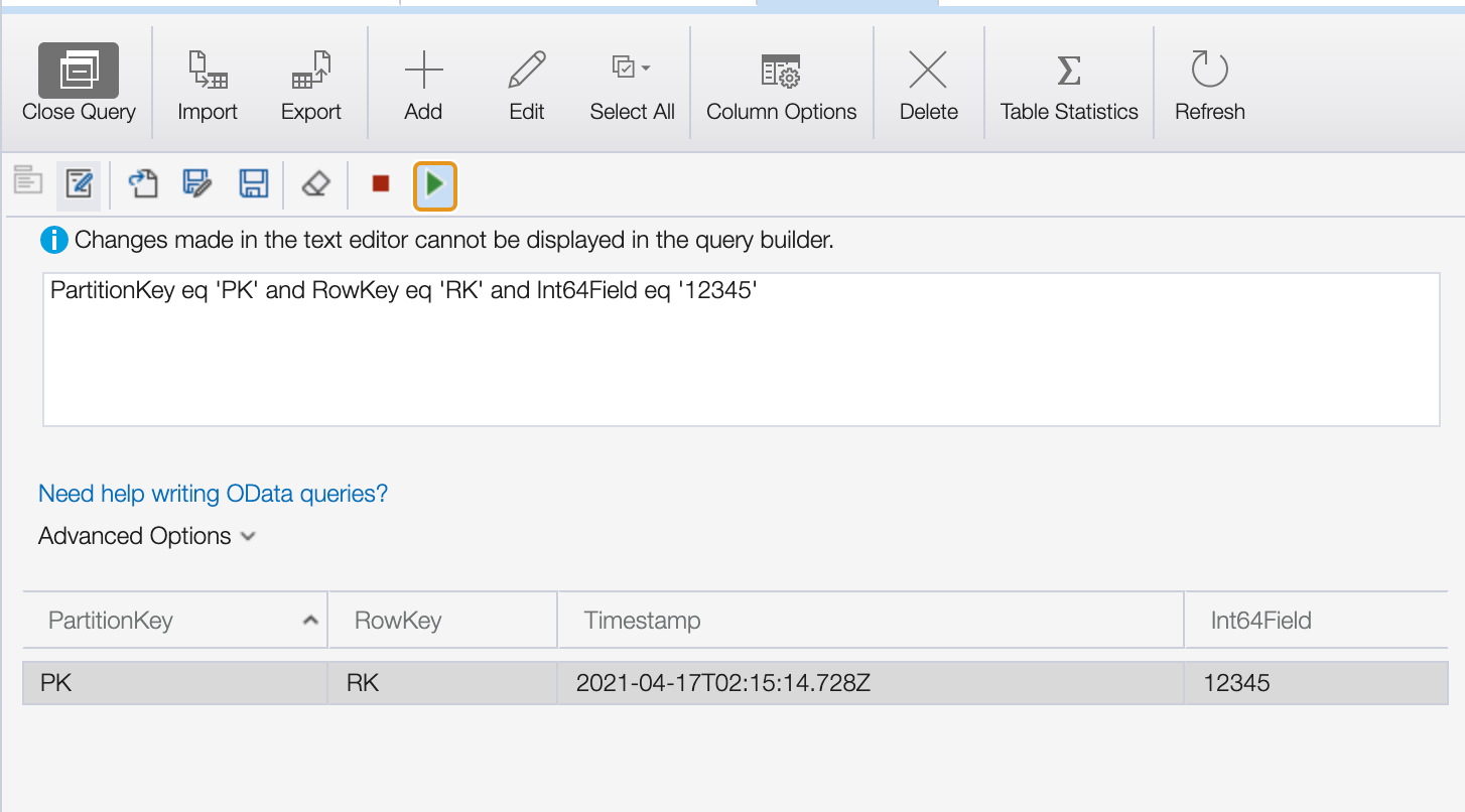 Table query on Int64 field using 'L' suffix does not find entity · Issue #755 · Azure/Azurite ...