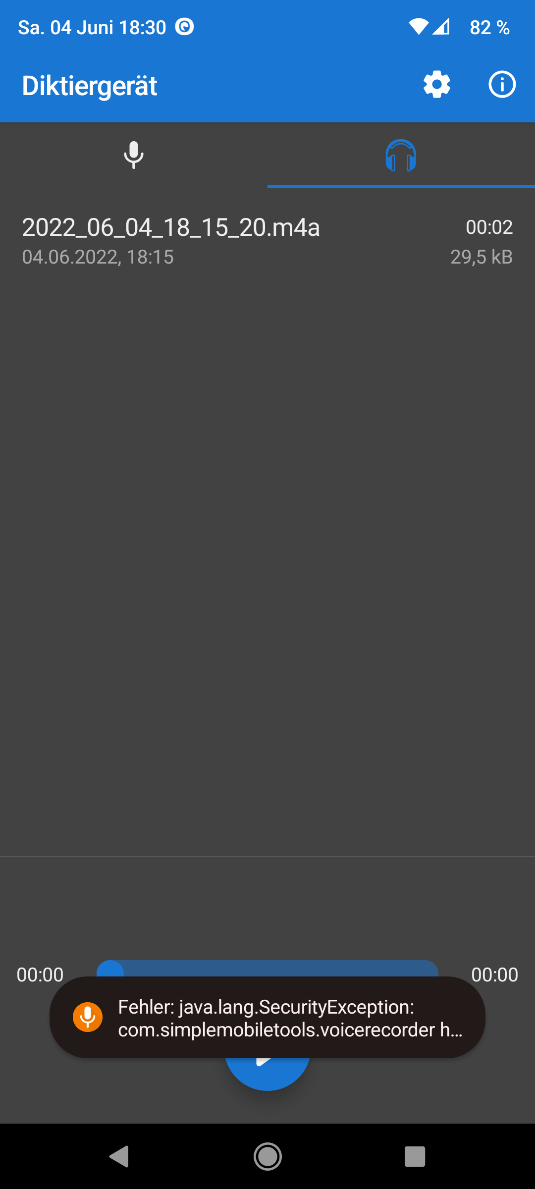 Cannot delete recordings · Issue #111 · SimpleMobileTools/Simple-Voice-Recorder · GitHub