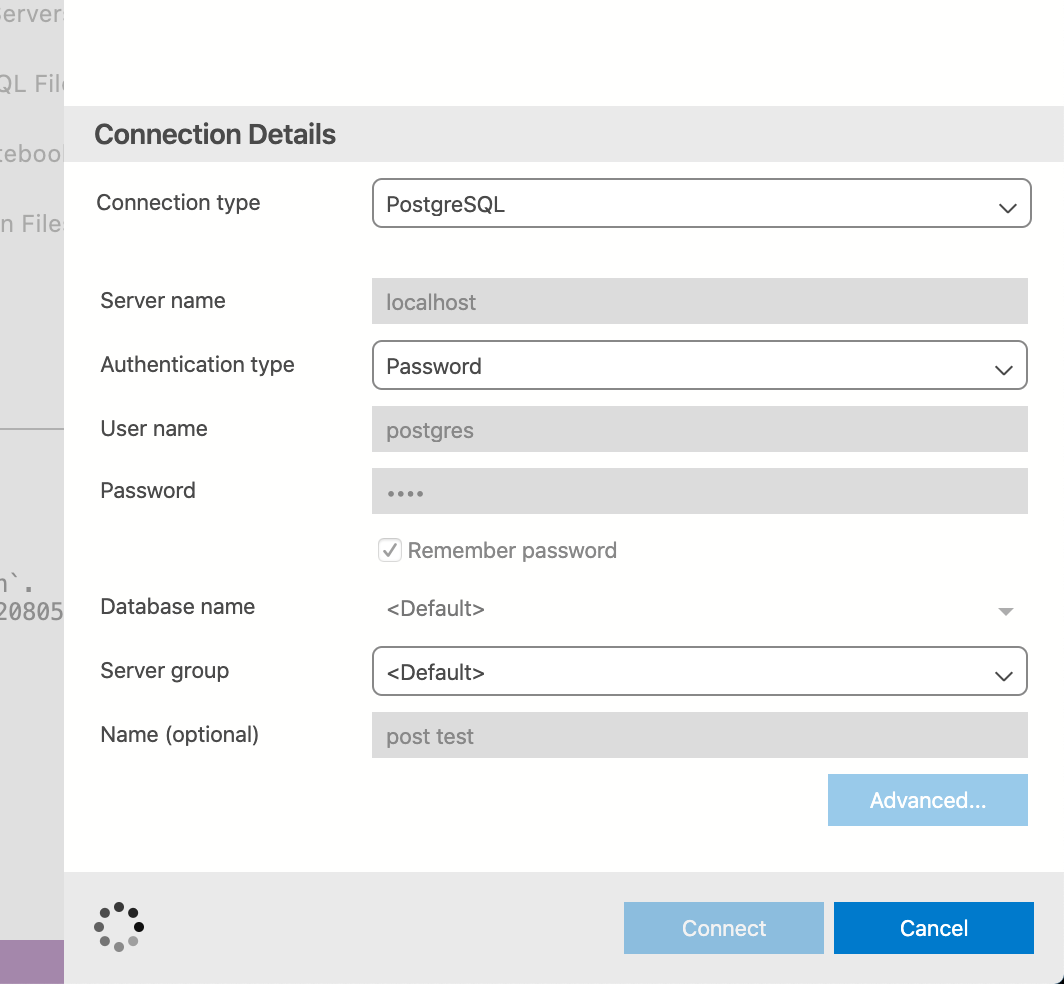 Cannot connect on Macbook it says keep connecting · Issue #228 · microsoft/azuredatastudio ...