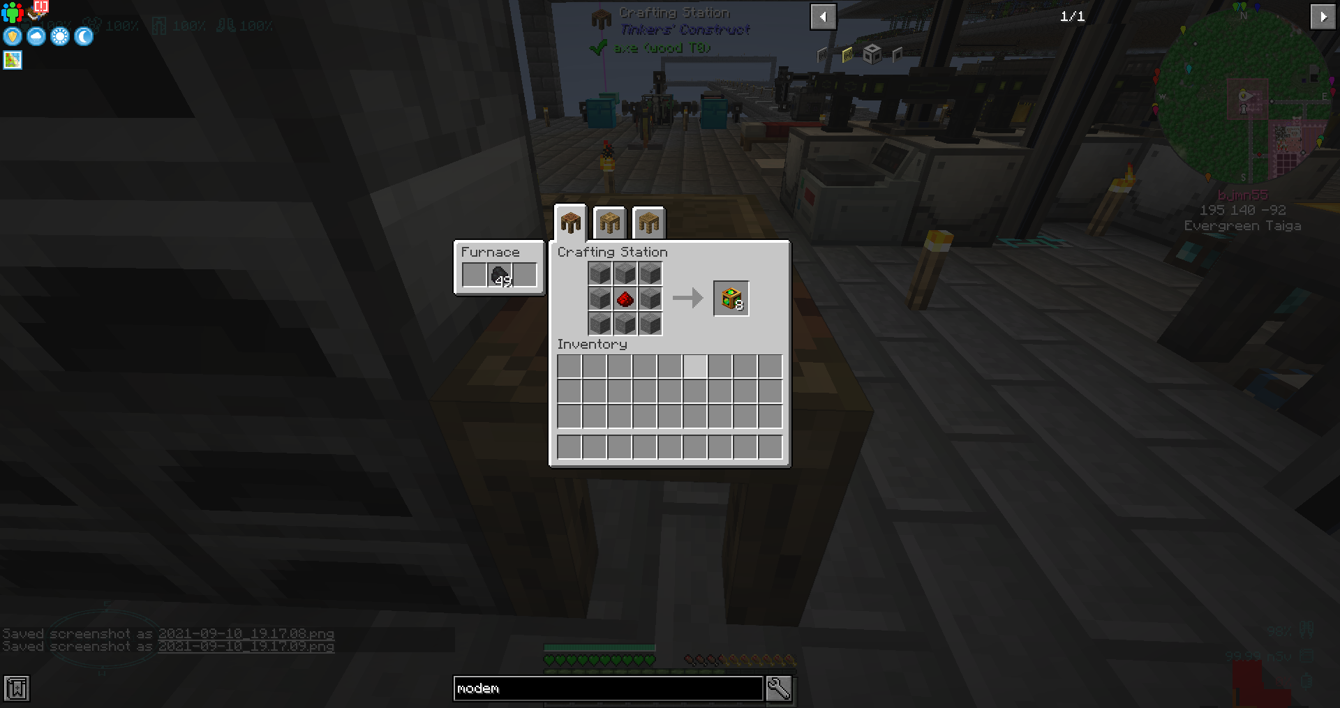 Cannot make CC: Tweaked Wired Modem (partially solved) · Issue #2316 · AllTheMods/ATM-6 · GitHub