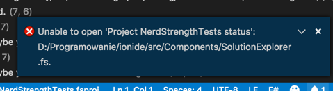 Unable To Open Project - D:/Programowanie · Issue #1002 · ionide/ionide-vscode-fsharp · GitHub