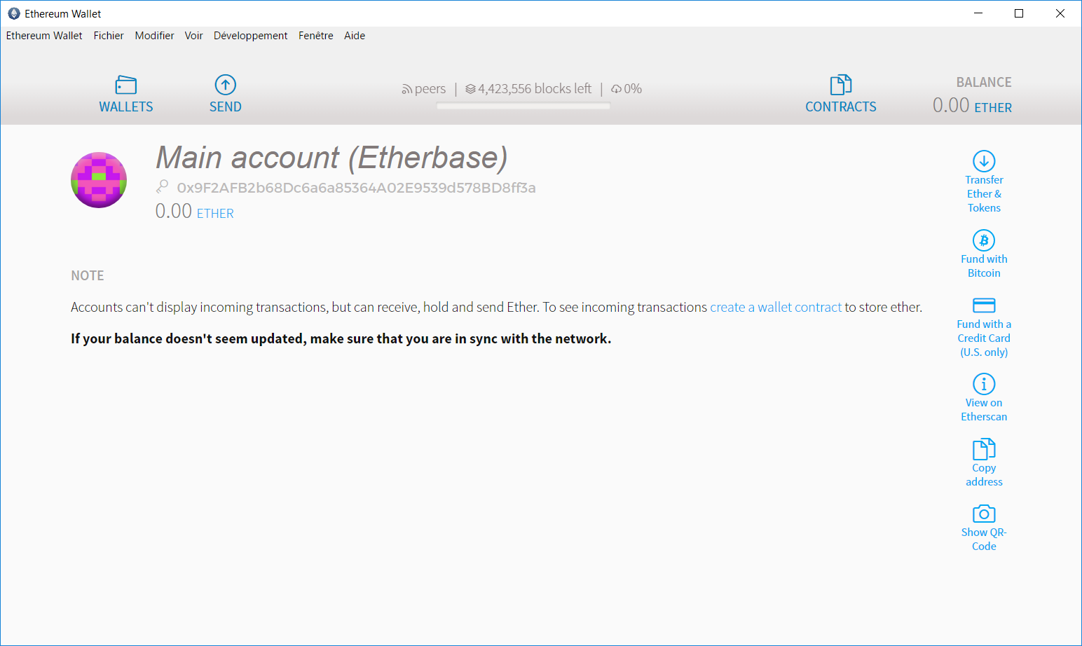 Critical error my 5 ether disappeared from wallet · Issue #3234 · ethereum/mist · GitHub