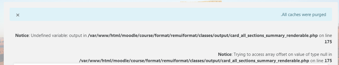 Error in Card layout · Issue #34 · WisdmLabs/moodle-format_remuiformat · GitHub