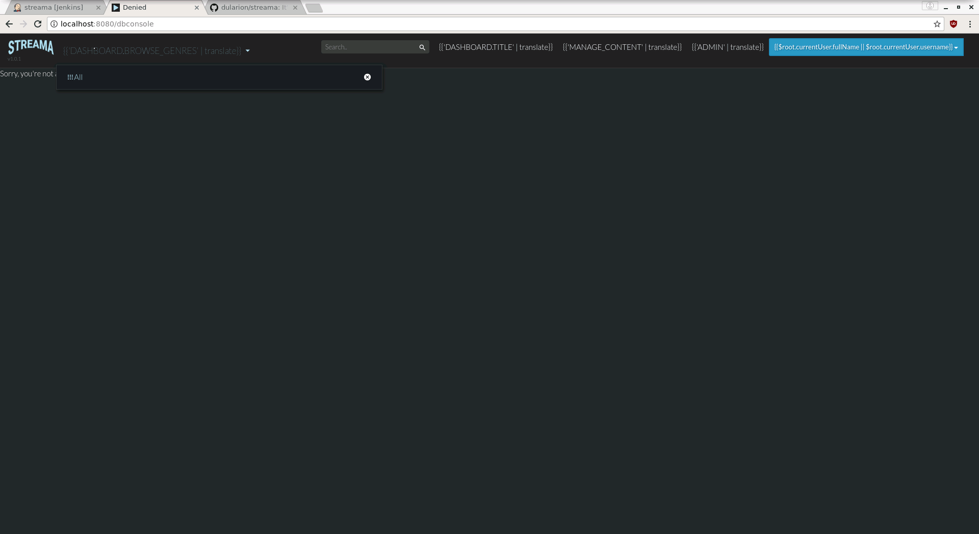 Database direct edit · Issue #503 · streamaserver/streama · GitHub