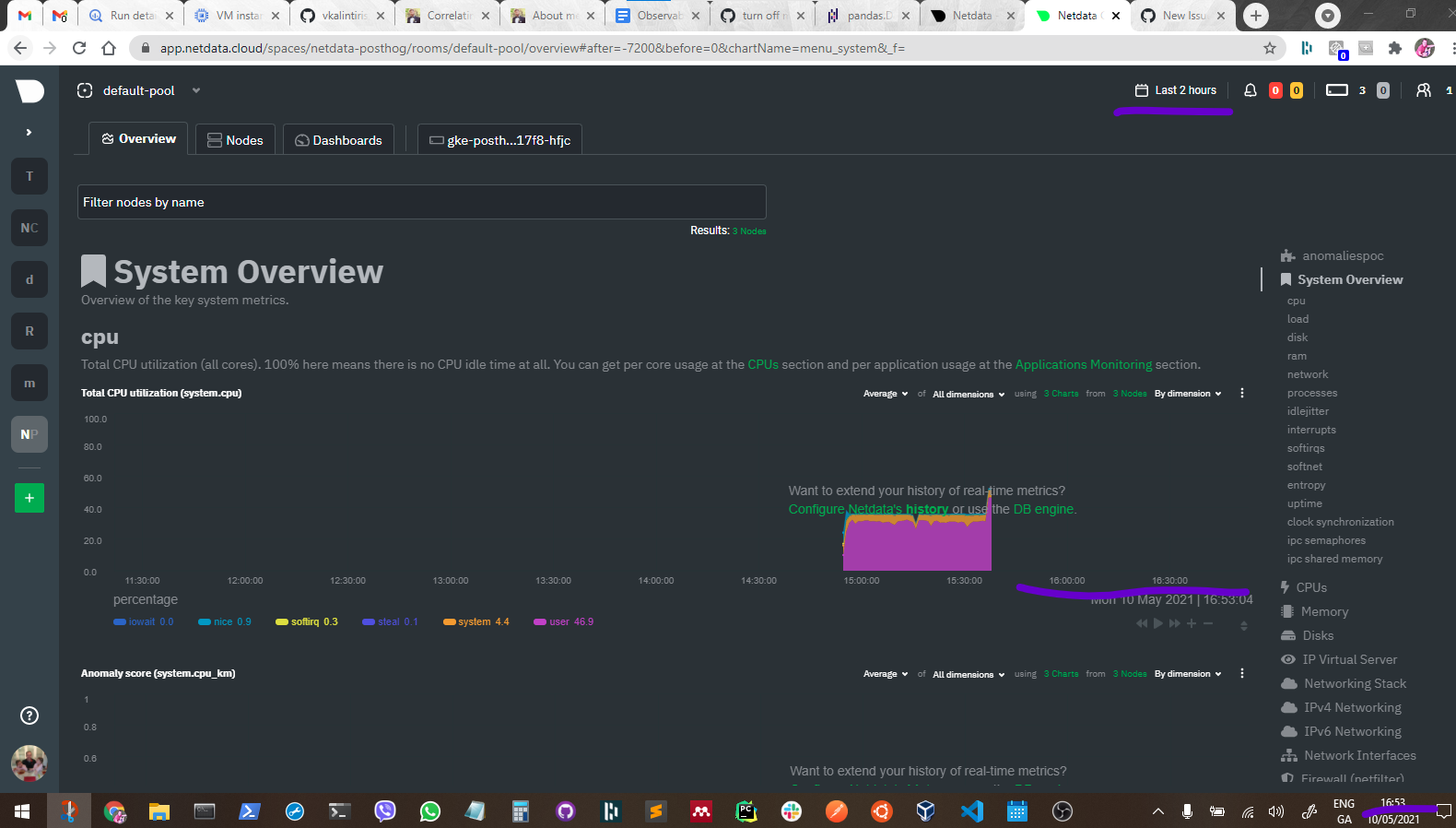 [BUG] strange date axis behaviour in Overview screen. · Issue #92 · netdata/netdata-cloud · GitHub