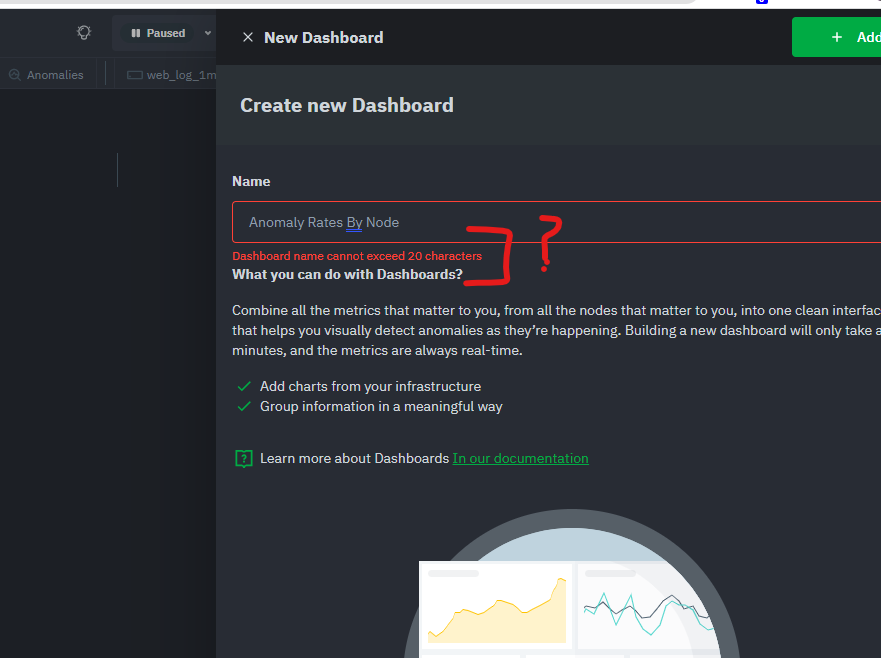 [Feat]: increase dashboard name limit from 20 characters · Issue #563 · netdata/netdata-cloud ...