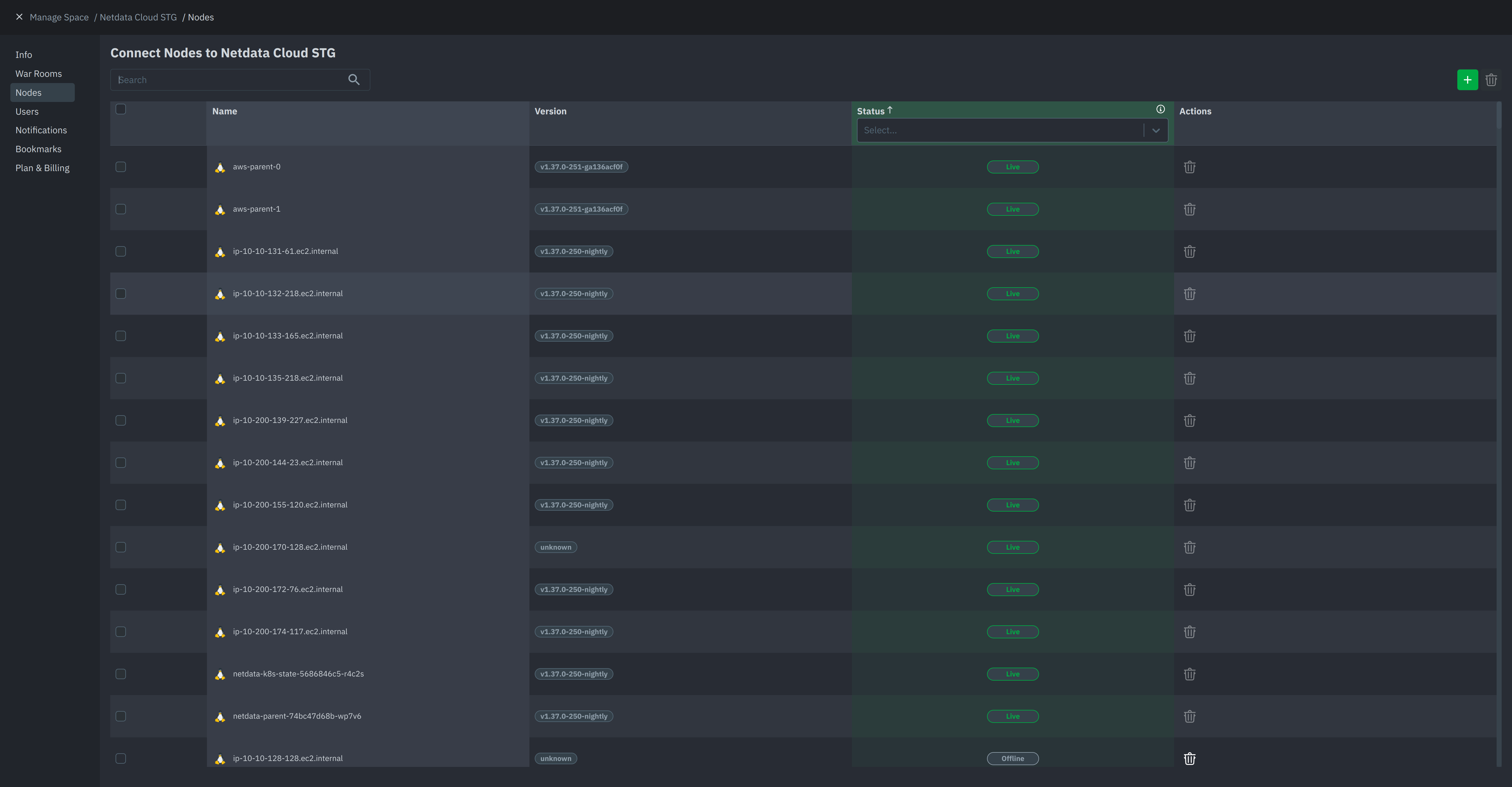 [Feat]: it would be nice to add a column showing the rooms the nodes is in · Issue #716 ...