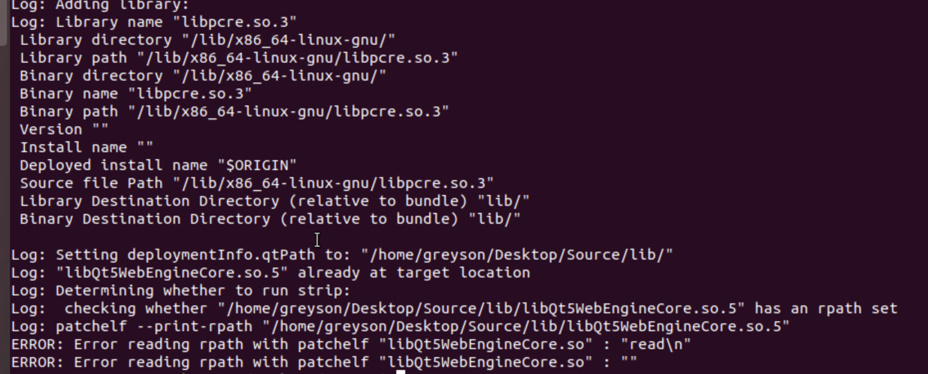 Error occurs while deploying an app based on QtWebEngine · Issue #553 · probonopd/linuxdeployqt ...