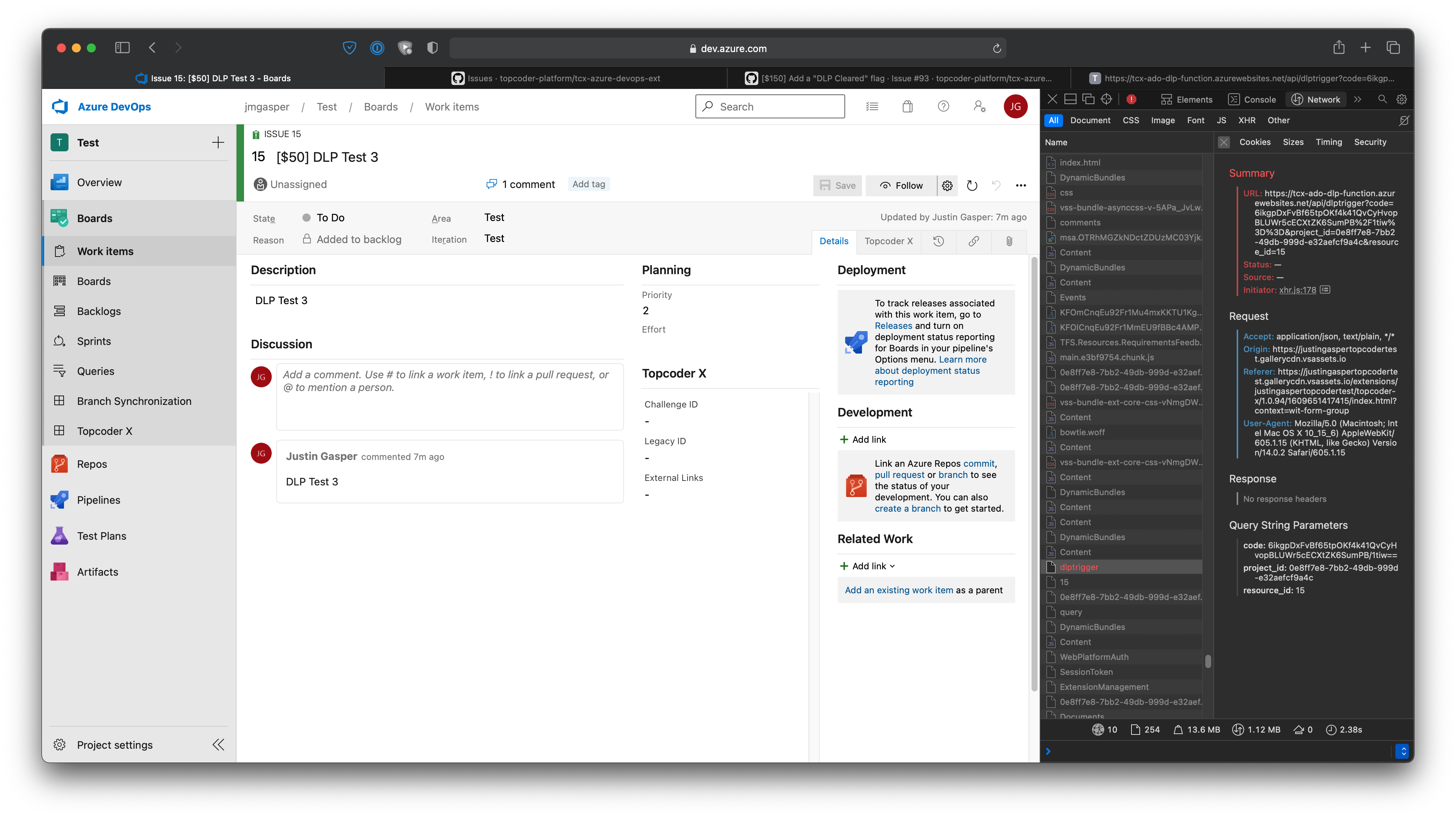 150 Add A Dlp Cleared Flag · Issue 93 · Topcoder Platformtcx Azure Devops Ext · Github