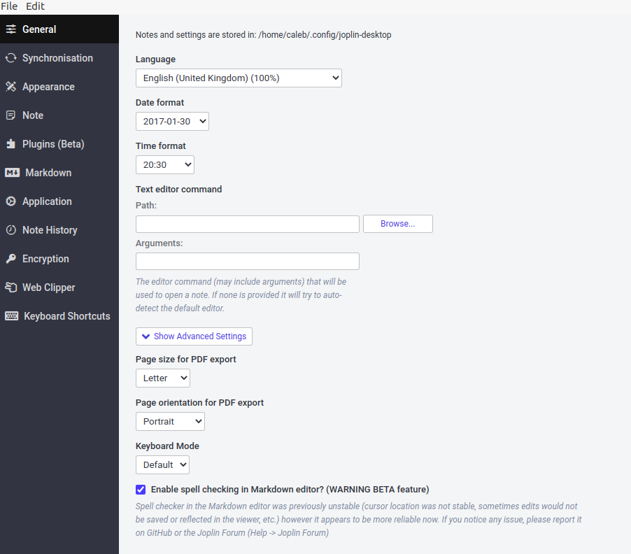 Feature Request Enable Spell Checking With Markdown · Issue 4237 · Laurent22joplin · Github