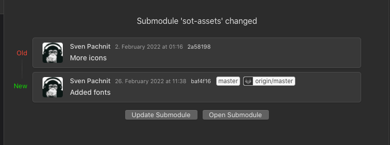 Make Fork aware of Branch tracking submodules · Issue #1520 · fork-dev/Tracker · GitHub