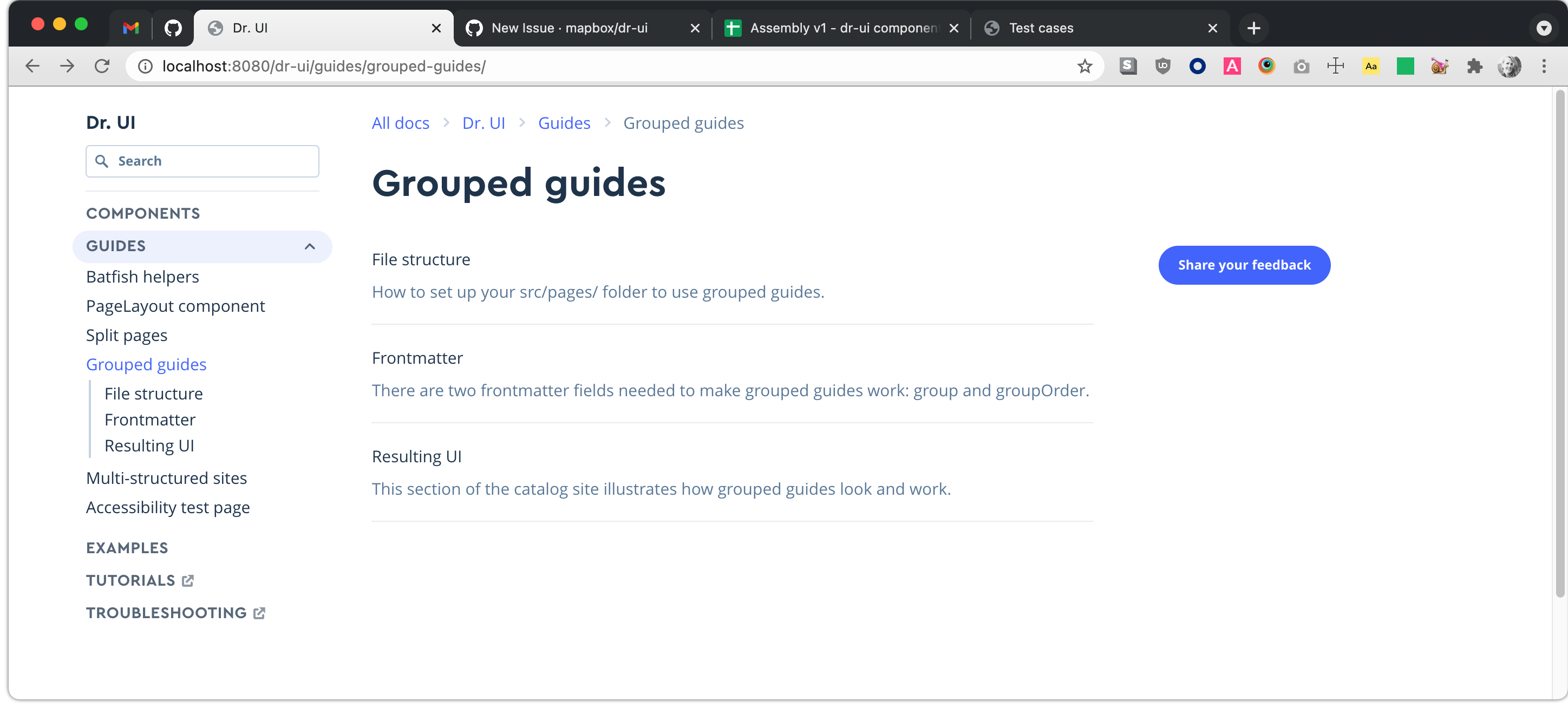 Replace code in `GuideGroupIndex` to use CardContainer (with fullWidthCards variant) · Issue ...