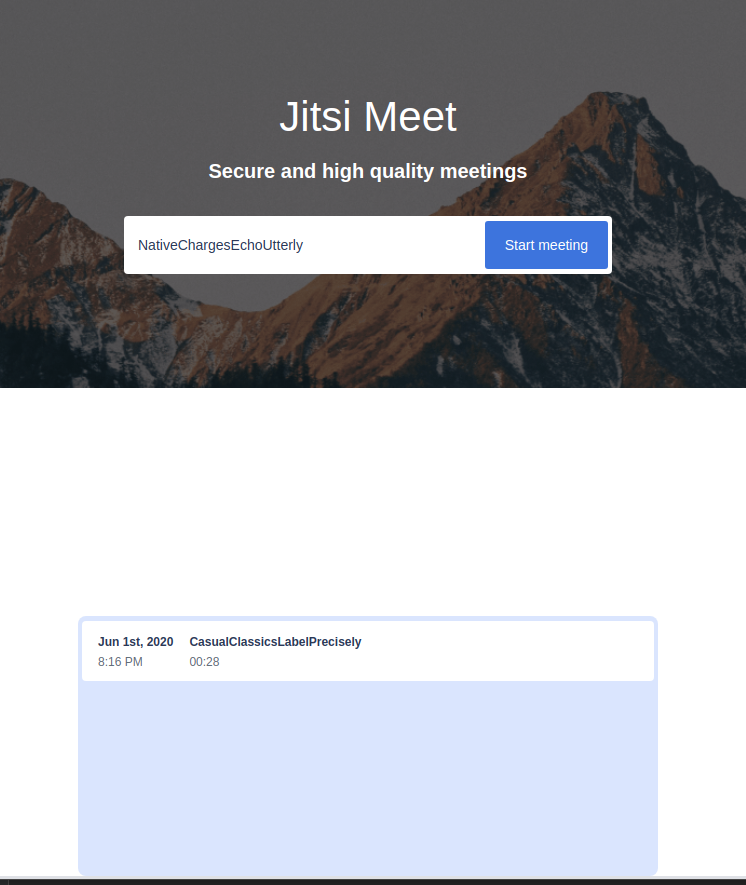 Layout issue with DISPLAY_WELCOME_FOOTER: true · Issue #8428 · jitsi/jitsi-meet · GitHub