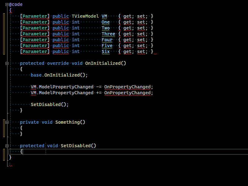 On-type formatting can move braces after the cursor · Issue #7962 · dotnet/razor · GitHub