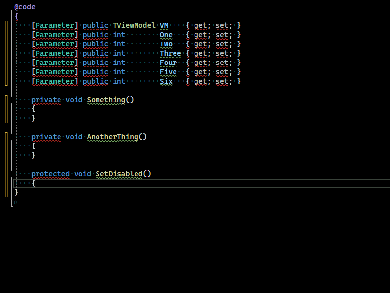 On Type Formatting Can Move Braces After The Cursor · Issue 7962 · Dotnetrazor · Github