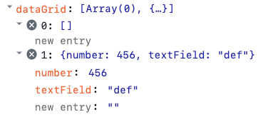 [BUG] The data grid component doesn't save submission data of the first row · Issue #392 ...