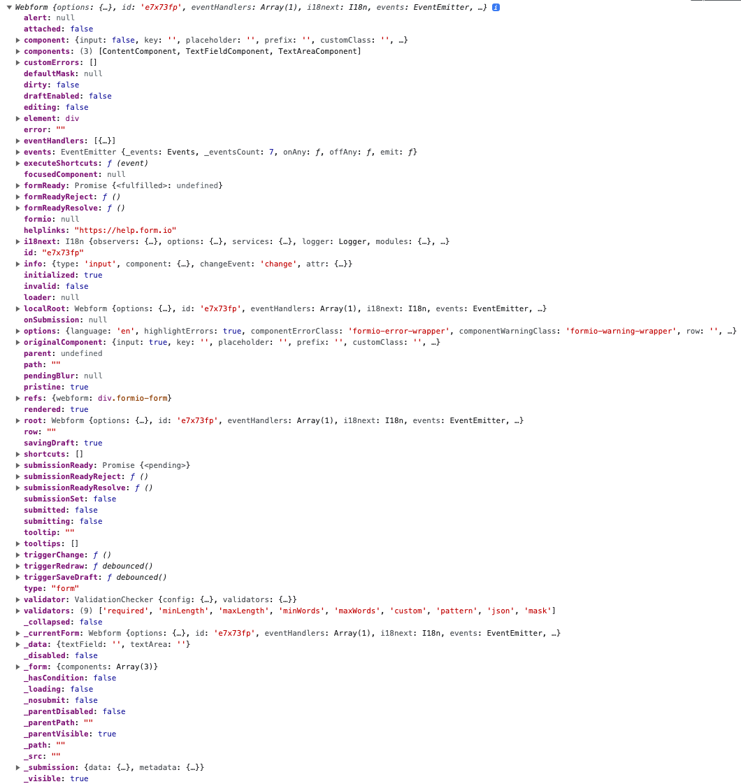 [BUG] migrating from react-formio - what replaces "ref" prop? · Issue #407 · formio/react · GitHub