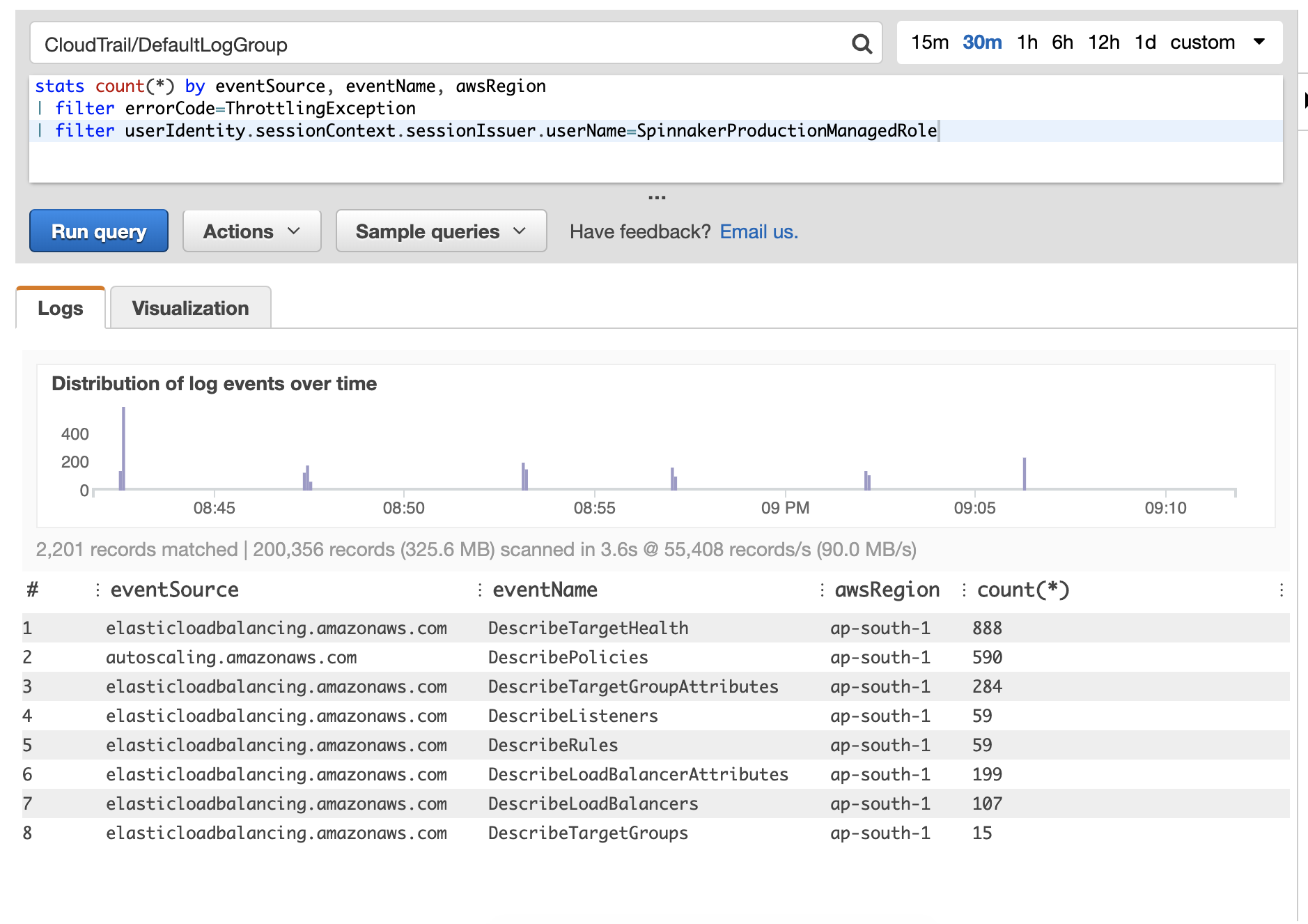 TaskHealthCachingAgent failing for ECS for large number of ECS tasks ...