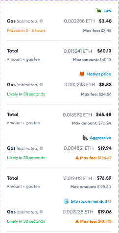 EIP-1559 V2: Changes in confirm transaction screen · Issue #12448 · MetaMask/metamask-extension ...