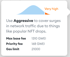 EIP-1559 V2: Edit gas fee modal - create tooltips for low / medium / aggressive selections ...