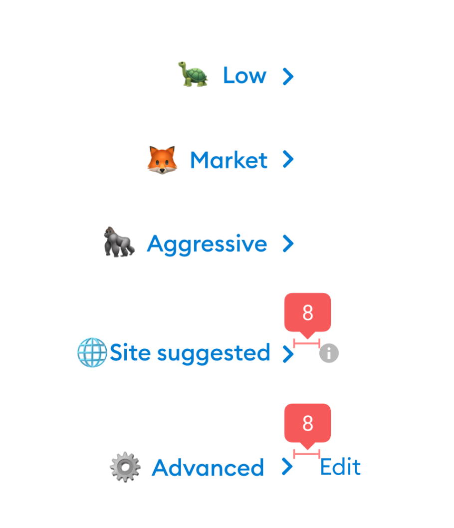 EIP-1559 V2: Confirm transaction screen - change in Edit link · Issue #12449 · MetaMask/metamask ...