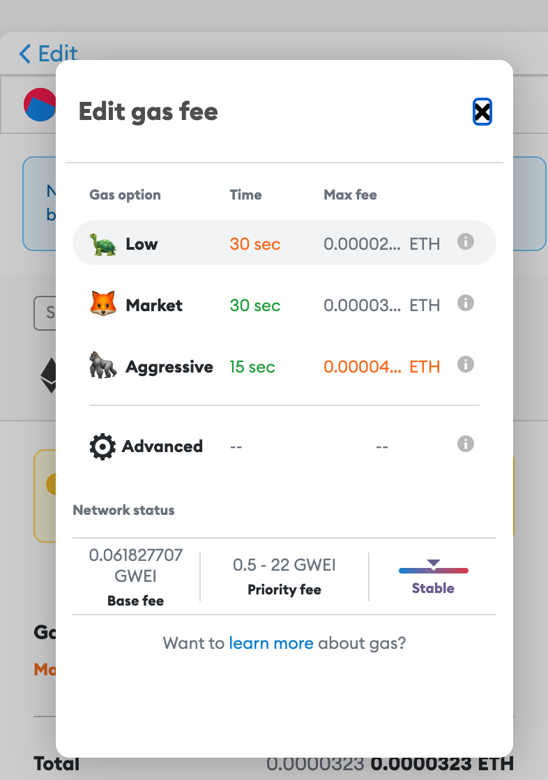 EIP-1559 v2: small UI tweaks · Issue #12771 · MetaMask/metamask-extension · GitHub