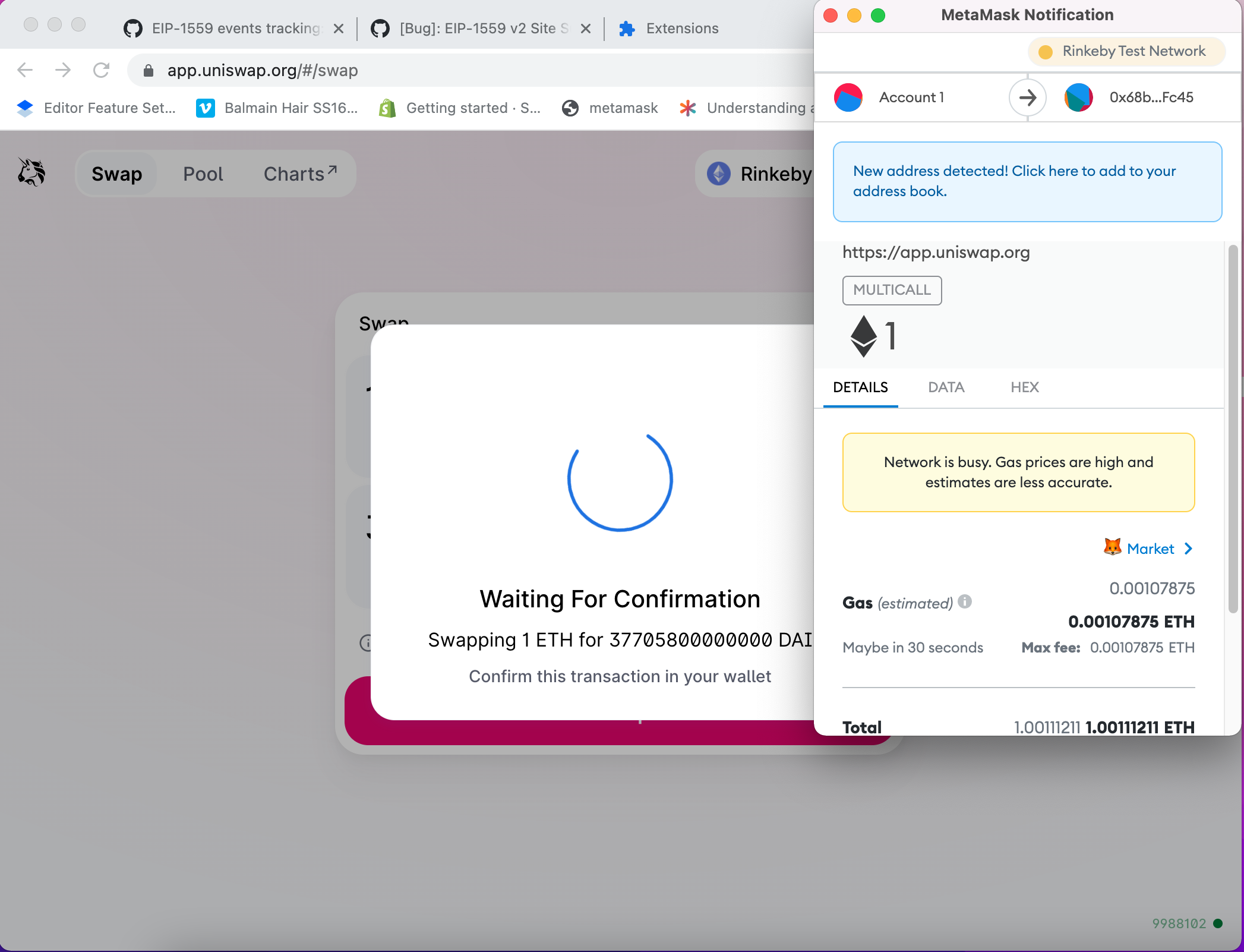 [Bug]: EIP-1559 v2 Site Suggested gas fee bugs · Issue #13312 · MetaMask/metamask-extension · GitHub