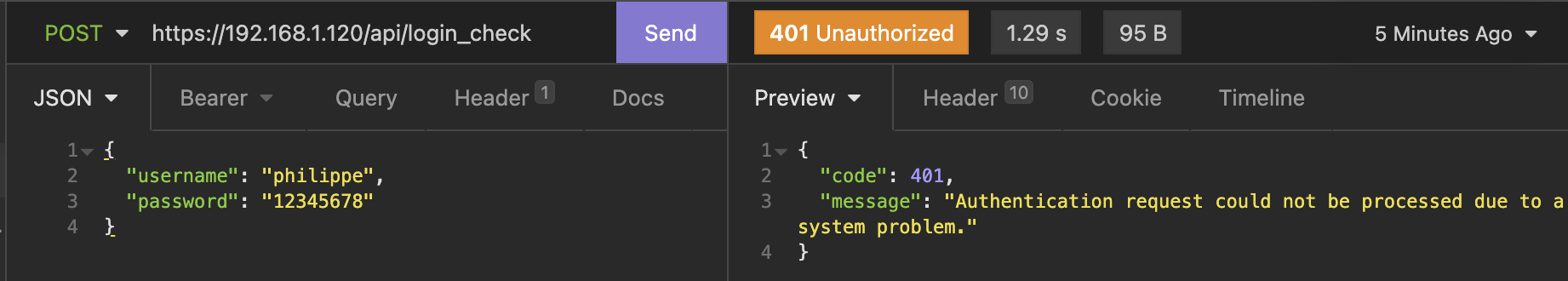 Authentication request could not be processed due to a system problem · Issue #893 · lexik ...