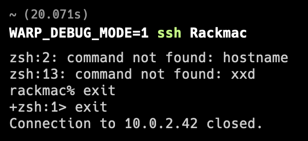 Replace xxd with od · Issue #1218 · warpdotdev/Warp · GitHub