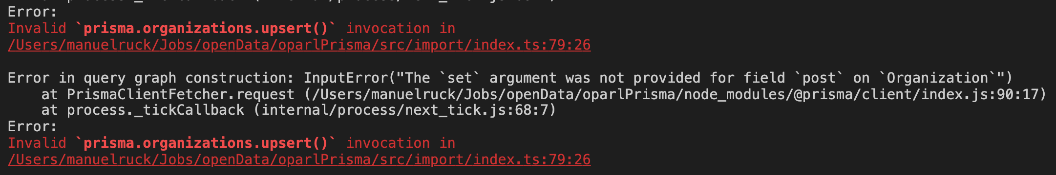 Error in query graph construction · Issue #568 · prisma/prisma-client-js · GitHub