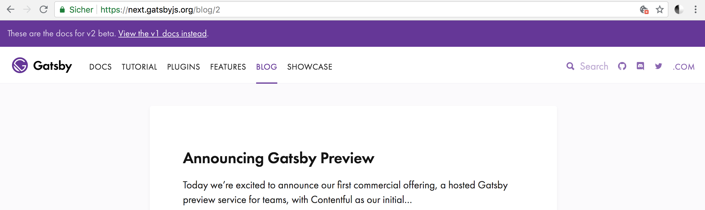 [www] Fix header background for paginated "Blog" pages · Issue #8041 · gatsbyjs/gatsby · GitHub