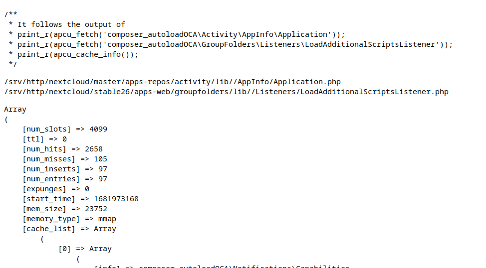 [Bug]: Two NC instances on one server interfere with each other - disabling apcu helps · Issue ...