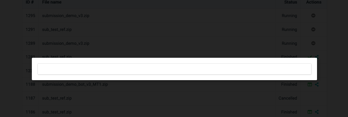 Looking at submission details sometimes shows blank screen · Issue #577 · codalab/codabench · GitHub