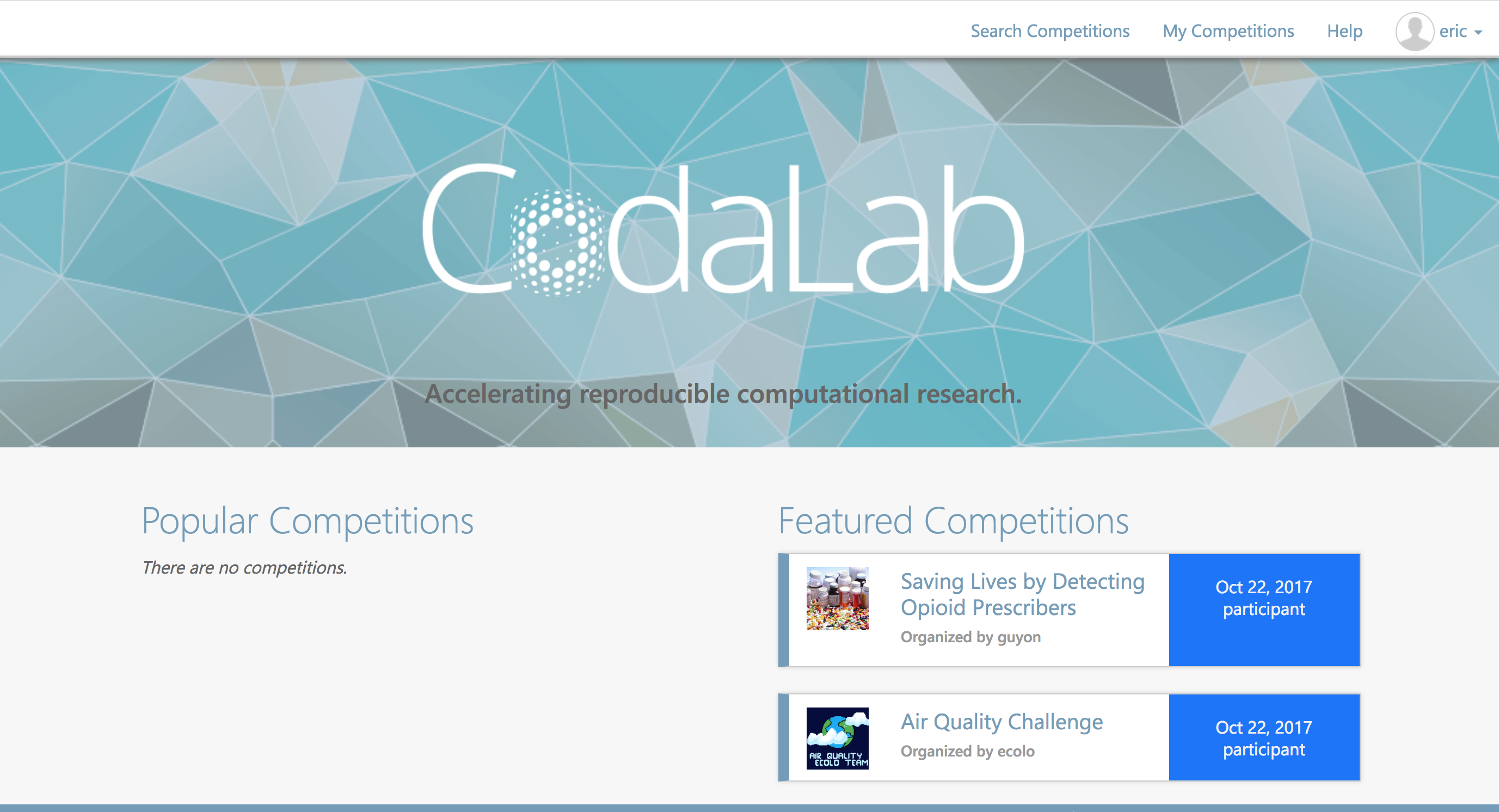 Change template to make all 5 popular/featured competitions appear without scrolling · Issue ...
