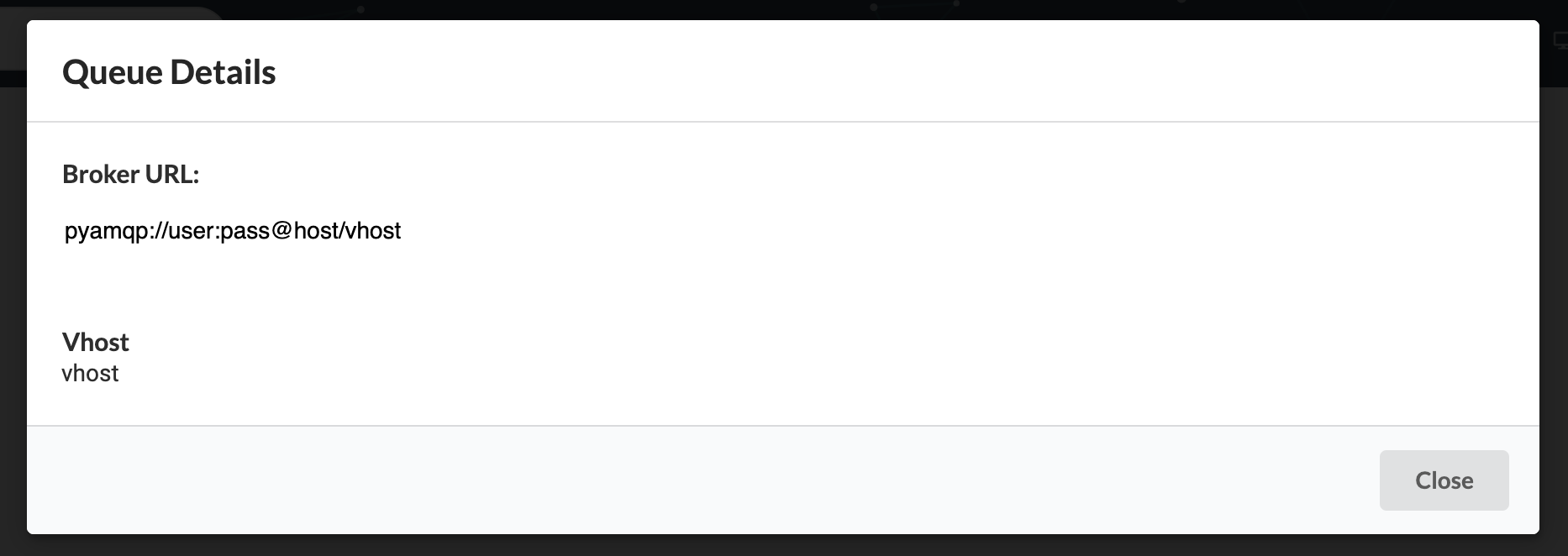 Fix Queue broker URL (clipboard and missing port) · Issue #333 · codalab/codabench · GitHub
