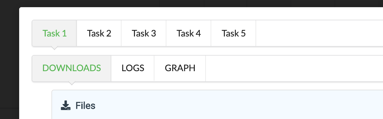 Make submission modal show tasks, should update while running · Issue #358 · codalab/codabench ...