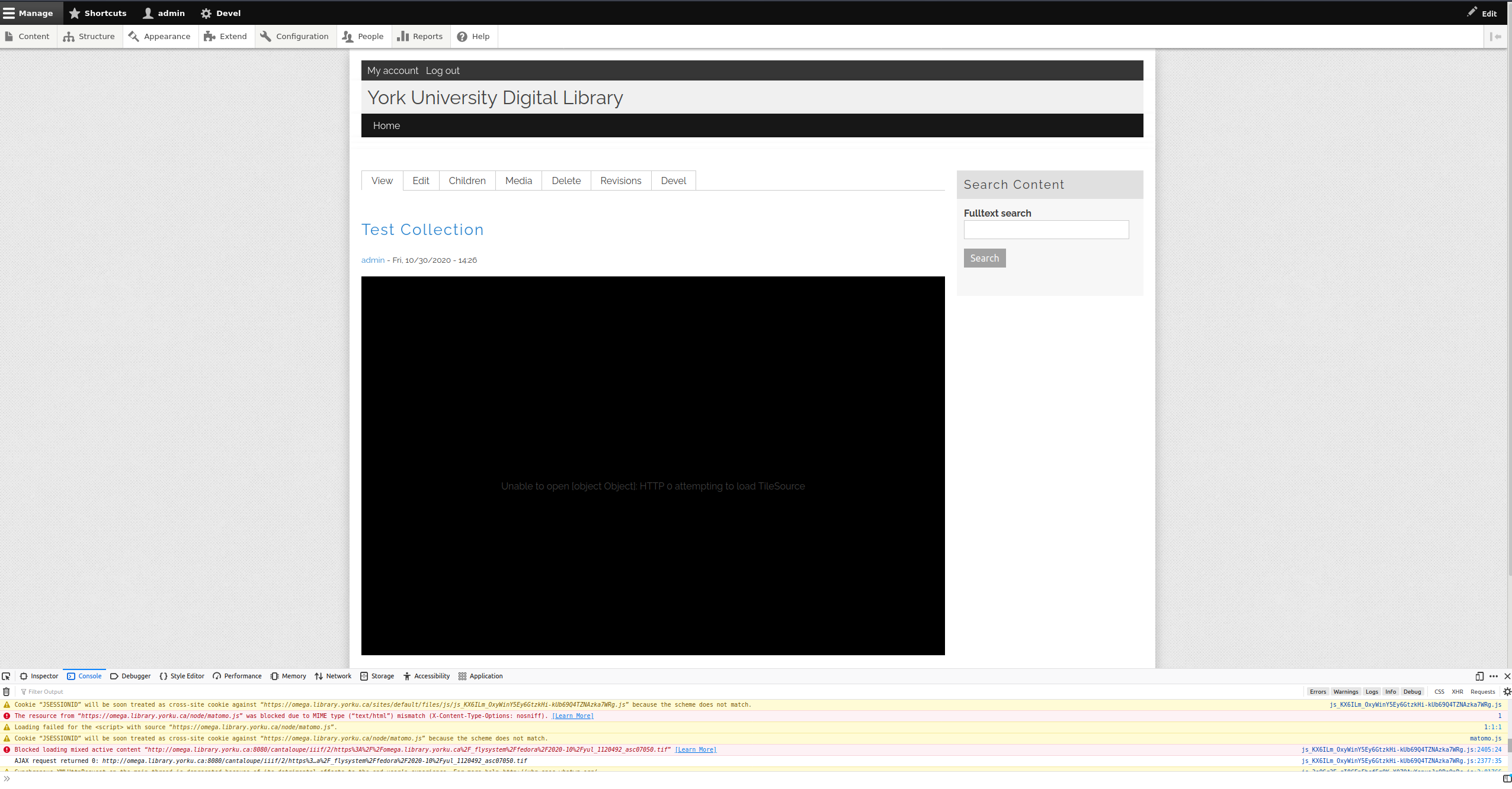 Cantaloupe blocked when the Drupal site is running in https · Issue #1 · yorkulibraries/yudl ...