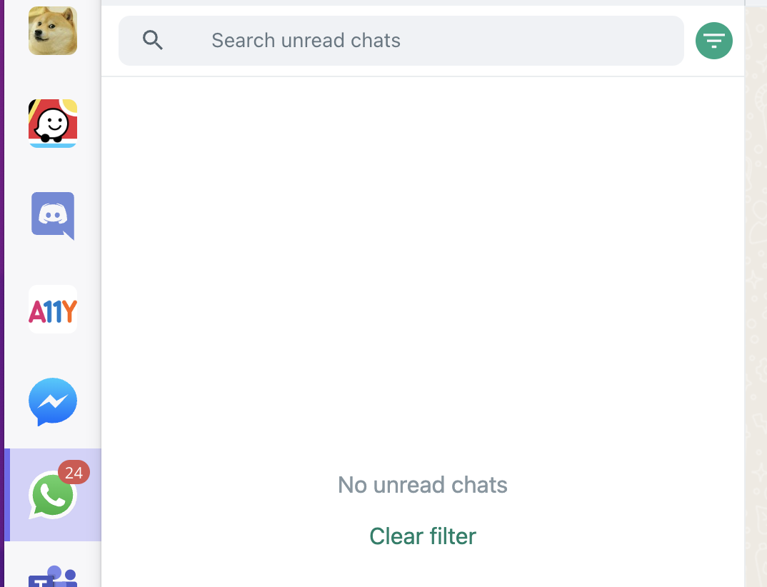 Whatsapp unread indicator seems confused · Issue #766 · ferdium/ferdium-app · GitHub