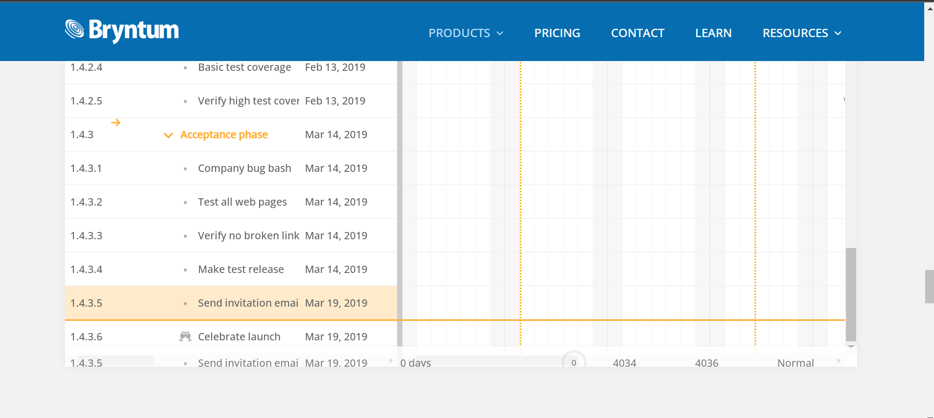 Cannot drag row to last position in online demo · Issue #4586 · bryntum/support · GitHub