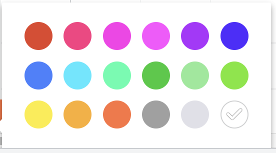 "No color" looks like white color and checkmark not updating · Issue ...