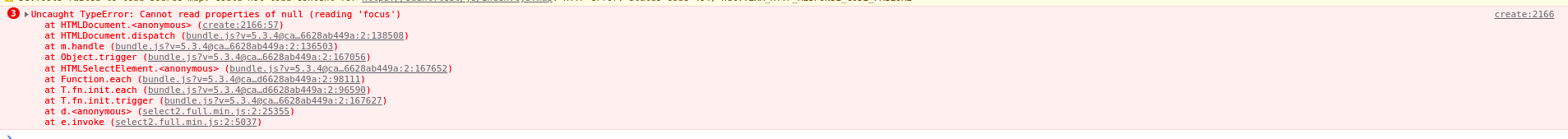 Javascript error when focusing on repeatable · Issue #4605 · Laravel ...